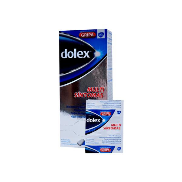 Dolex Gripa Caja de 100 tabletas – Droguería Farma Economía