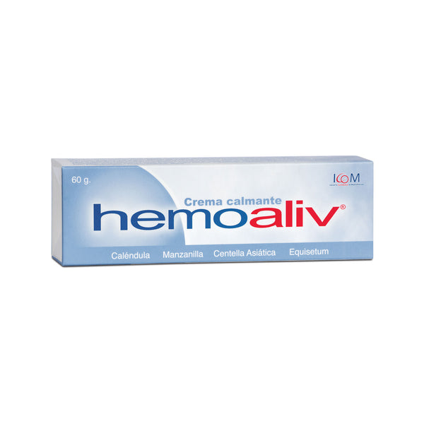 Hemoaliv Crema Calmante 60g – Droguería Farma Economía