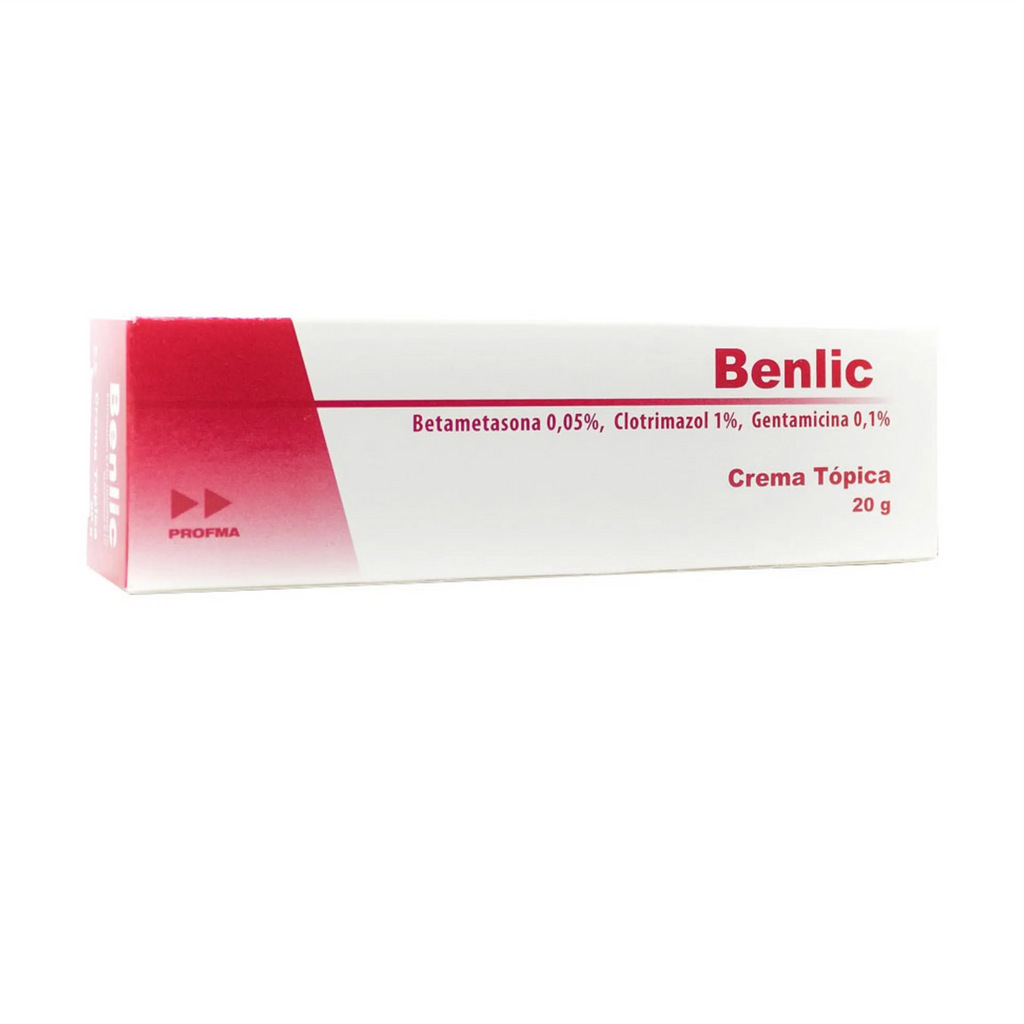 Benlic Crema tópica 20g – Droguería Farma Economía