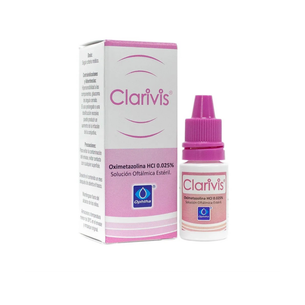 Clarivis Solución oftálmica estéril 5 mL – Droguería Farma Economía