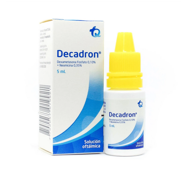 Decadron Solución oftálmica estéril 5 mL – Droguería Farma Economía