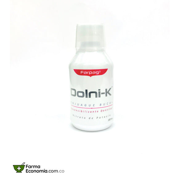 Enjuague Bucal Dolni-K 180 mL – Droguería Farma Economía