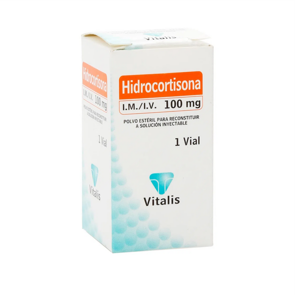 Hidrocortisona 100 mg I.M/I.V. Polvo estéril para resconstruir a soluc ...