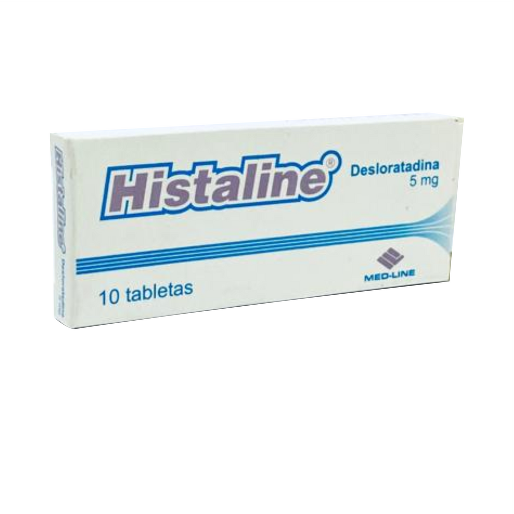 Histaline 5 mg Caja x 10 Tabletas – Droguería Farma Economía