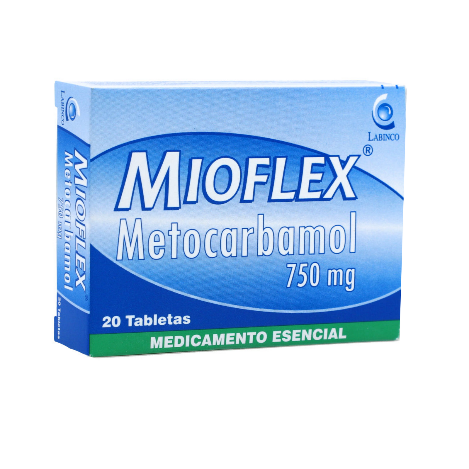 Mioflex 750 mg Caja x 20 Tabletas – Droguería Farma Economía
