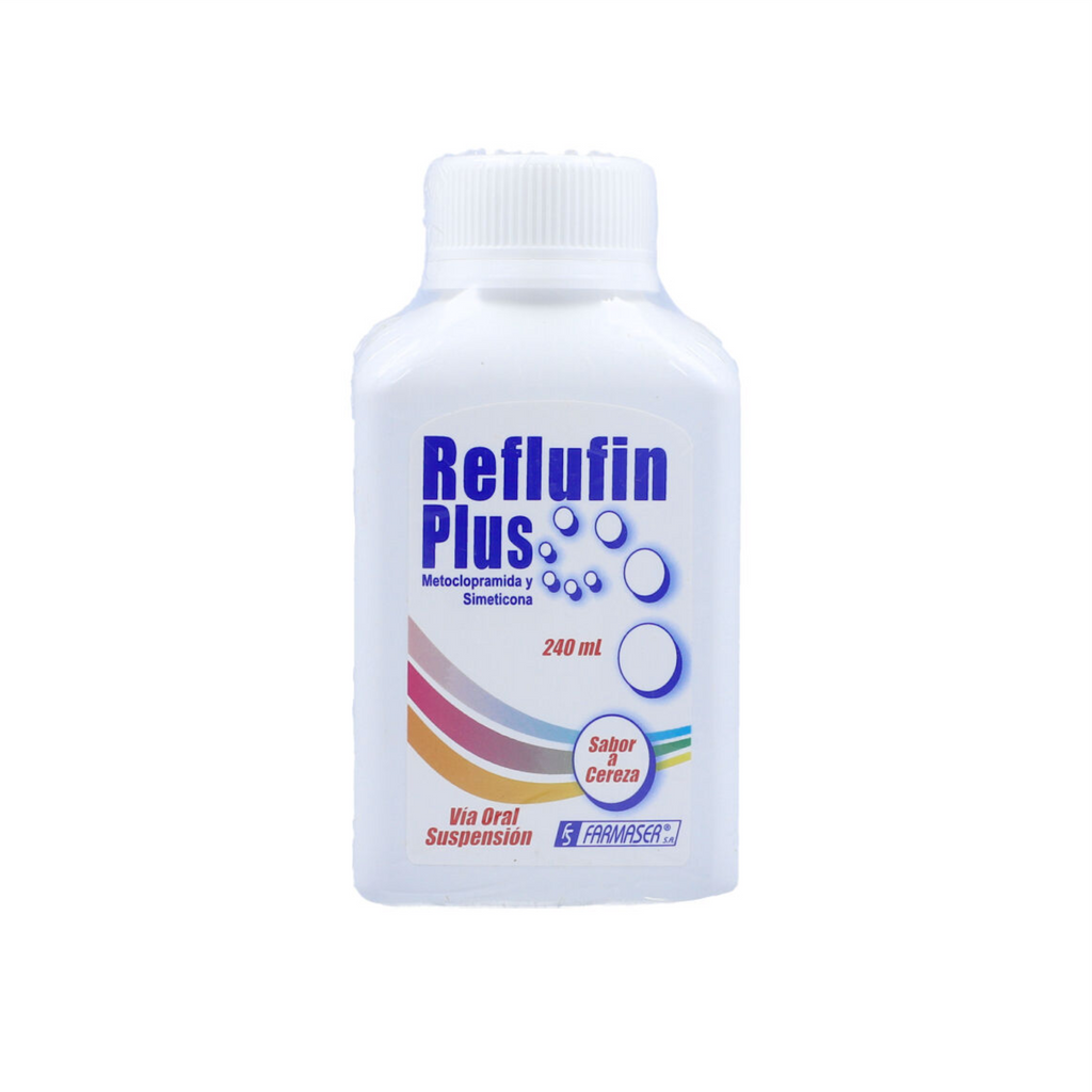 Reflufin Plus vía oral Suspensión 240 mL – Droguería Farma Economía